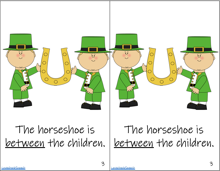 St. Patrick’s Day Preposition Book In Color | Ambiki
