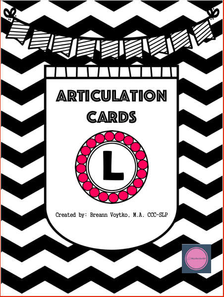 /l/ Articulation Cards | Ambiki