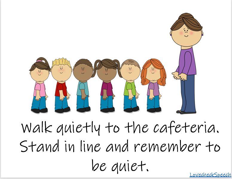 Cafeteria Social Story | Ambiki